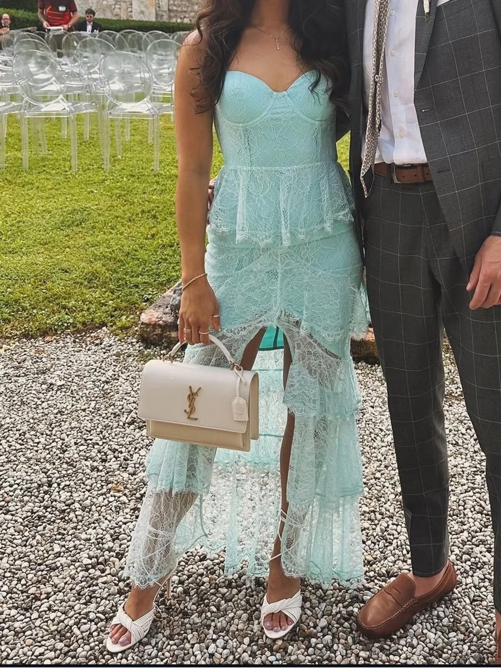 MAJORELLE | Dresses | Majorelle Zelda Fitz Gown In Sky Blue | Poshmark